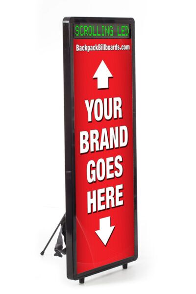 Backpack Billboards - Backpack Billboards - Walking Billboard Display