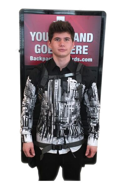 Backpack Billboards - Backpack Billboards - Walking Billboard Display